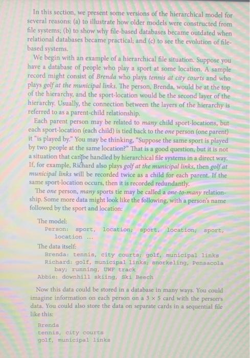 2 4 Database Models We Now Take A Look Back At