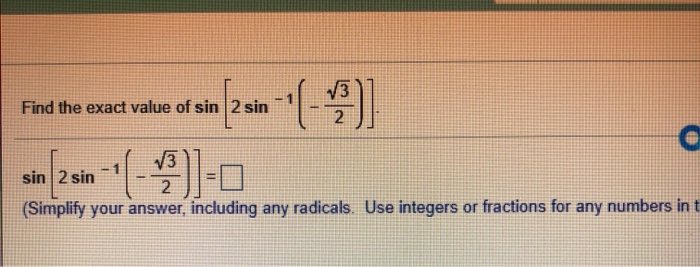 Solved Find the exact value of the expression sin 165°. cos | Chegg.com