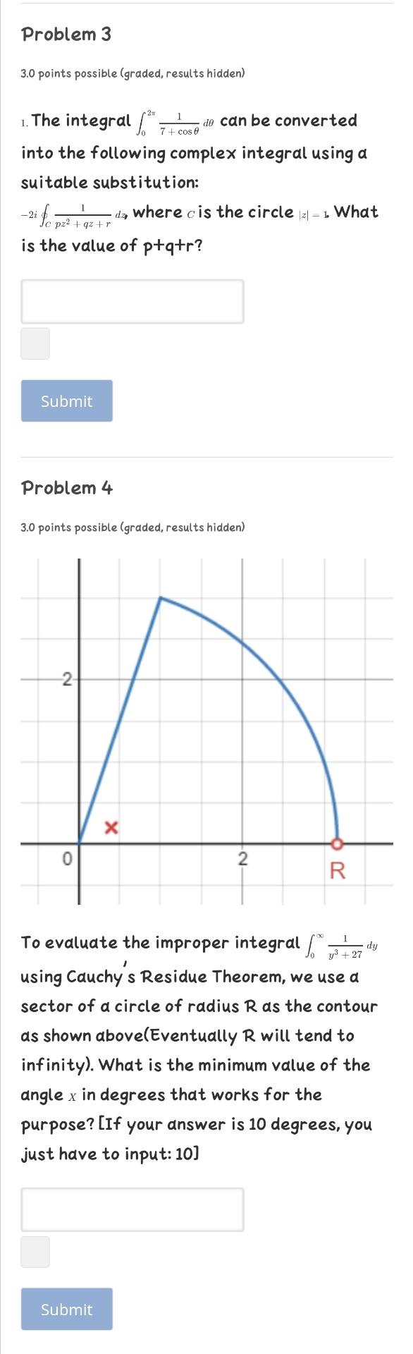Solved Problem 3 3.0 points possible (graded, results | Chegg.com