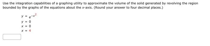 Solved Use the integration capabilities of a graphing | Chegg.com