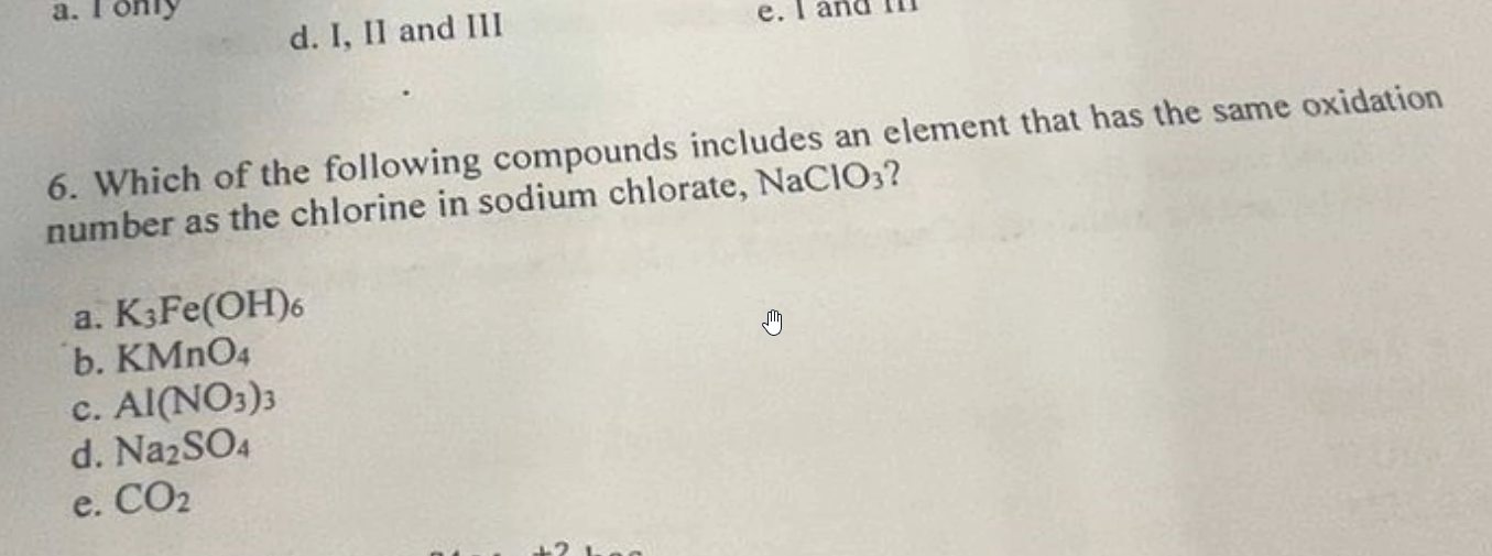 Solved Which of the following compounds includes an element | Chegg.com