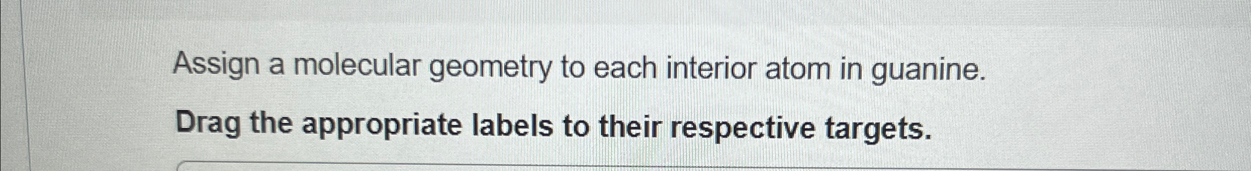 Solved Assign a molecular geometry to each interior atom in | Chegg.com