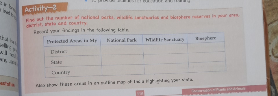 Solved Activity-2 Find out the number of national parks, | Chegg.com Solved Activity-2 Find out the number of national parks, | Chegg.com