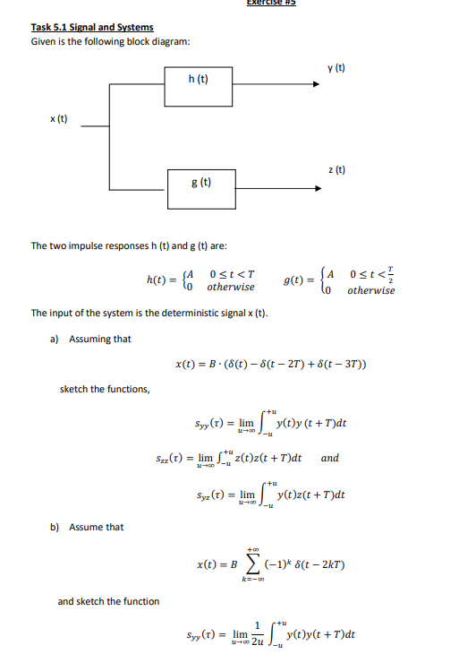 Solved solve both a and b parts for this task 5.1 | Chegg.com