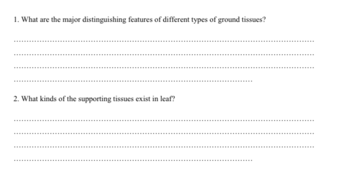 Solved What are the major distinguishing features of | Chegg.com