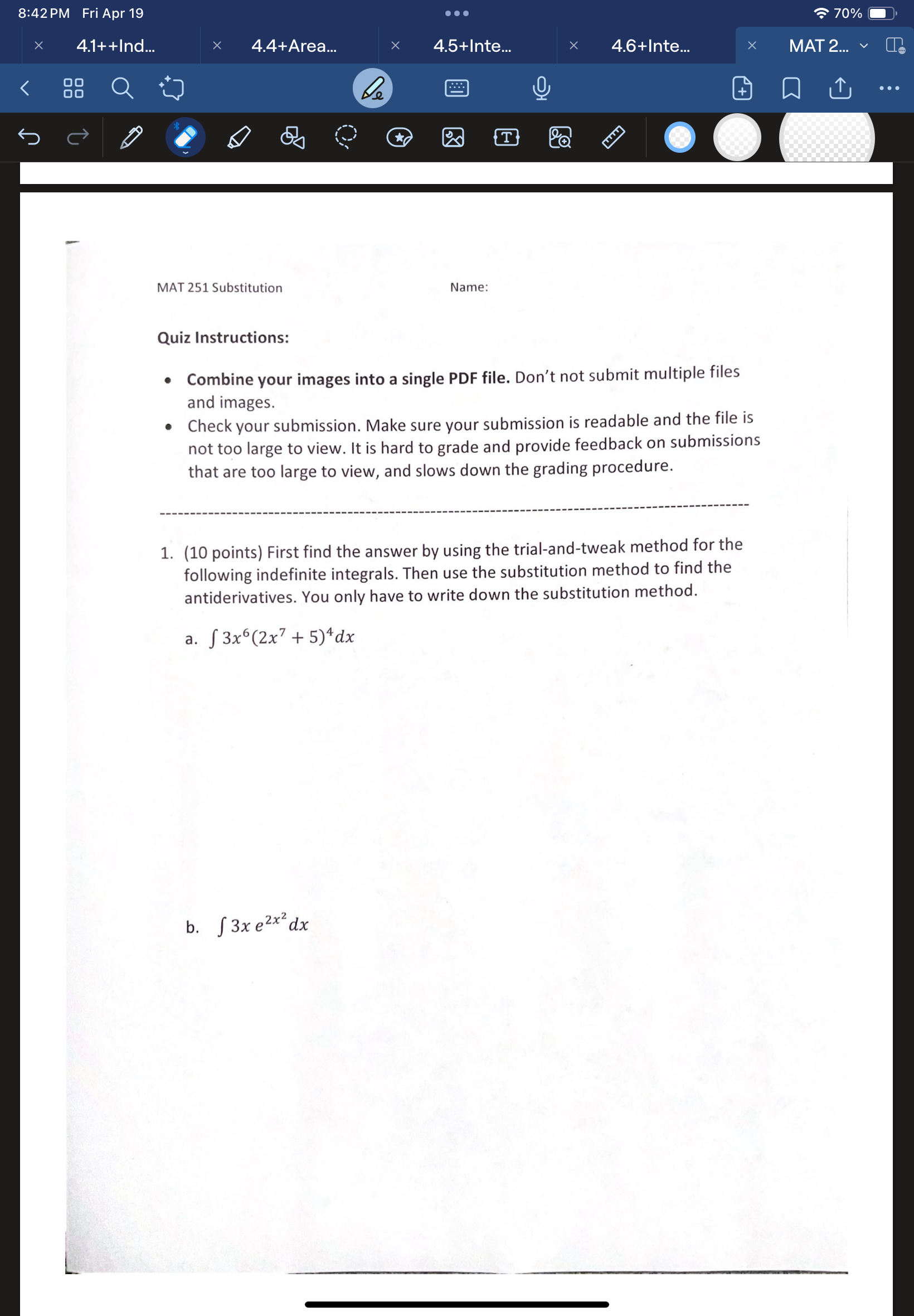 Solved Quiz Instructions: Combine your images into a single | Chegg.com