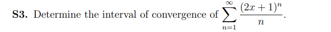 code class="asciimath">S3. ﻿Determine the interval of | Chegg.com