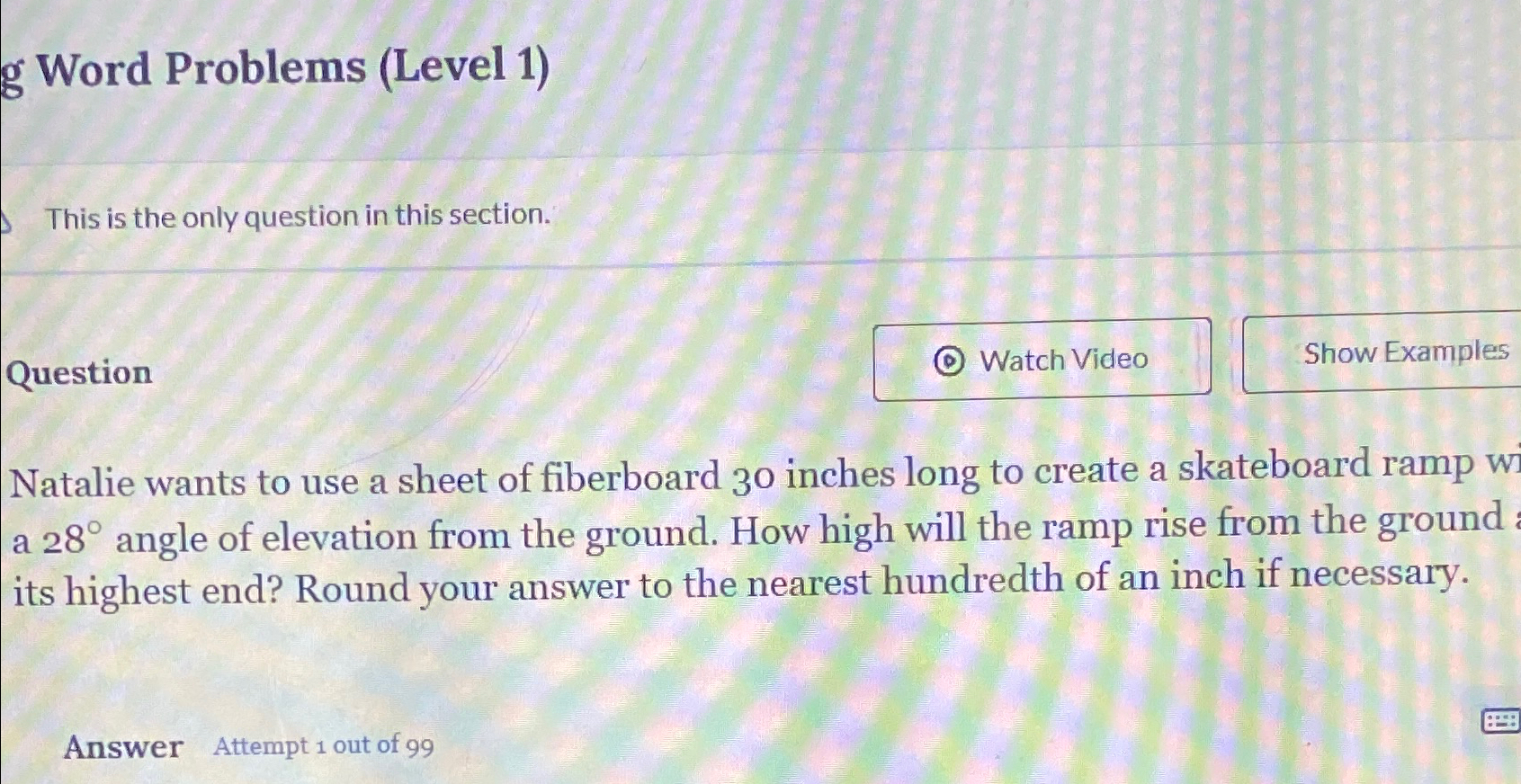Solved Word Problems (Level 1)This is the only question in | Chegg.com