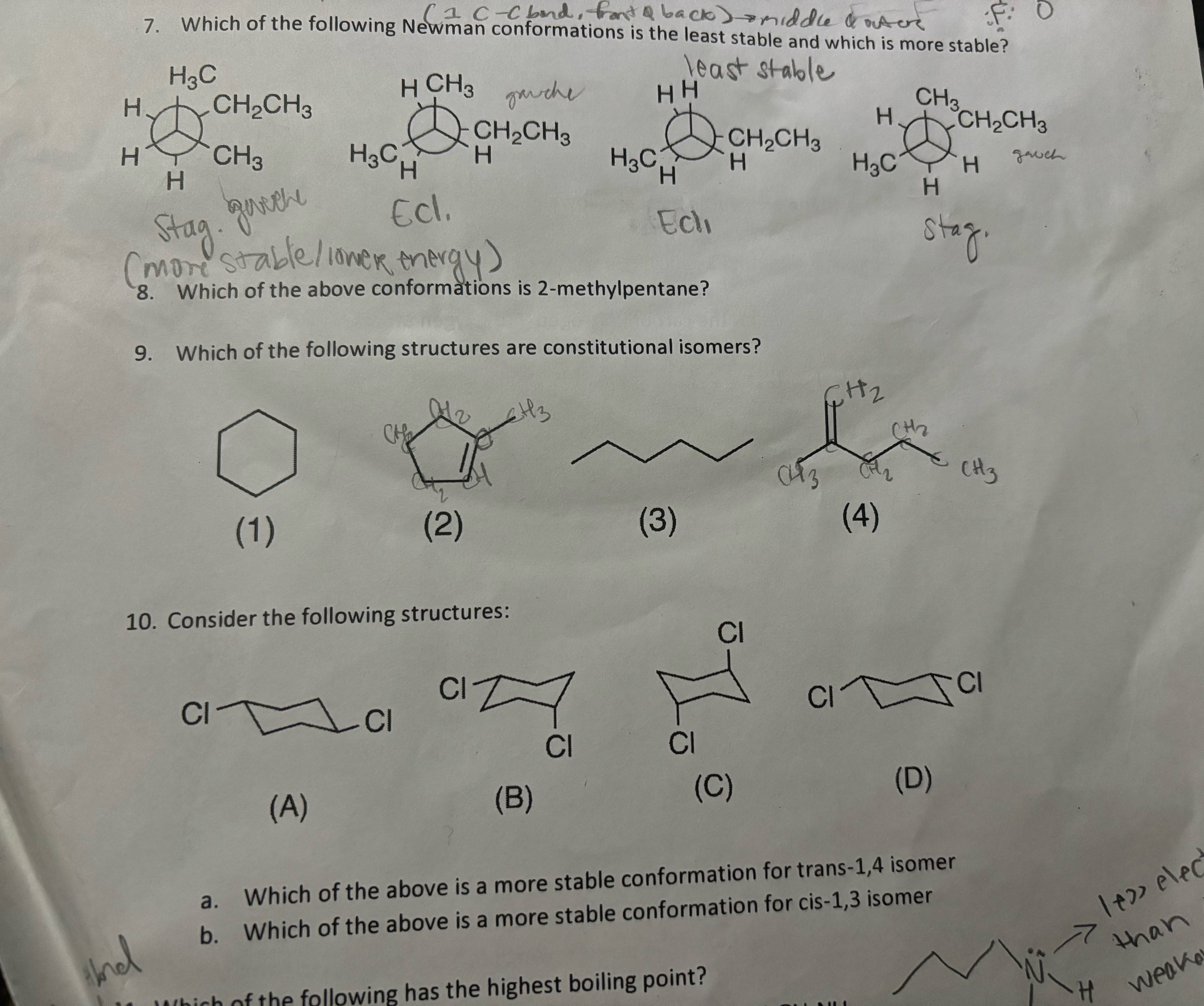 Solved Can someone thoroughly describe the mechanisms behind | Chegg.com