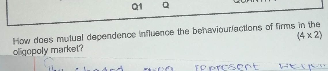 Solved How does mutual dependence influence the | Chegg.com