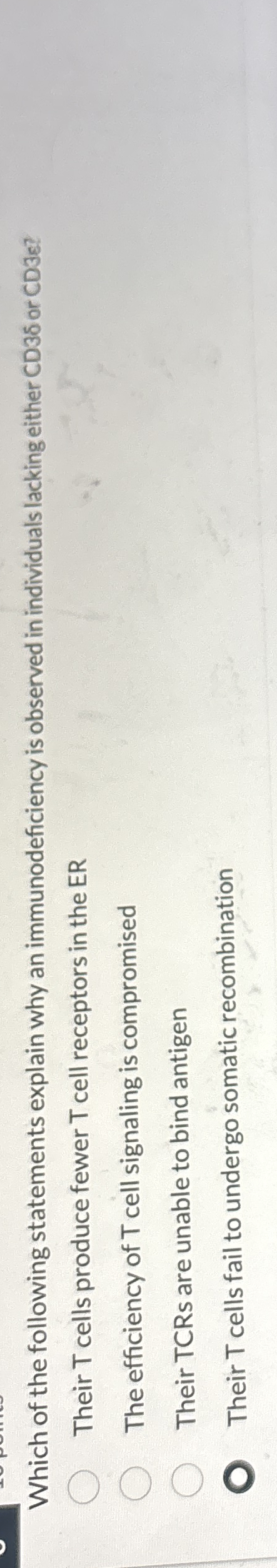 Solved Which of the following statements explain why an | Chegg.com