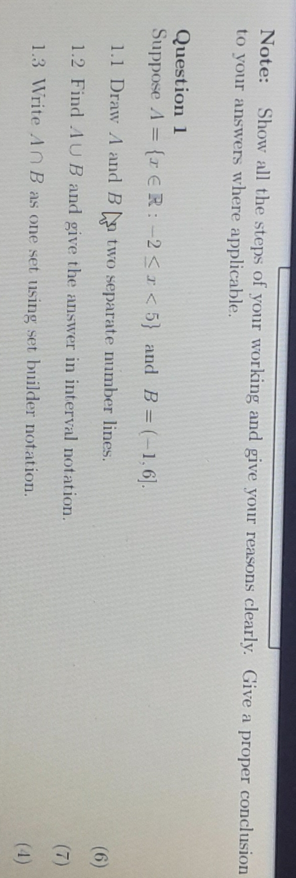 Solved Note: Show all the steps of your working and give | Chegg.com