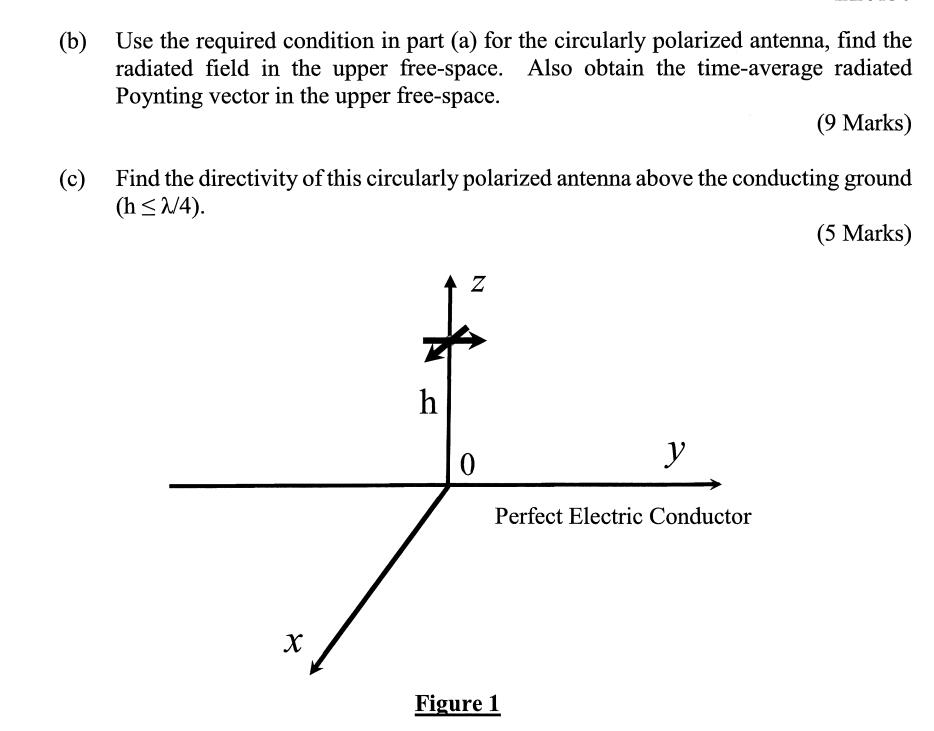 Solved (b) ﻿Use the required condition in part (a) ﻿for the | Chegg.com