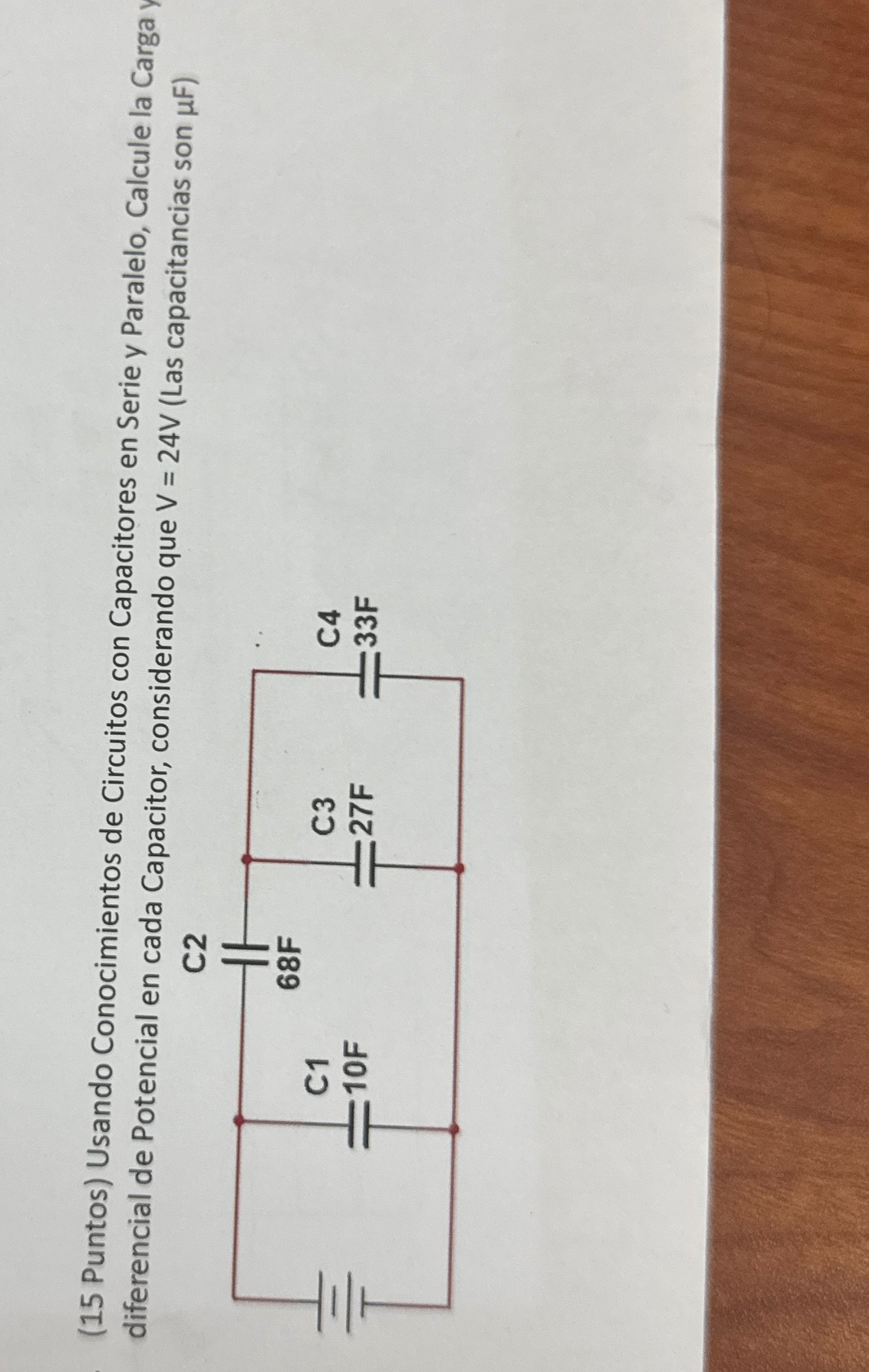 Solved (15 ﻿Puntos) ﻿Usando Conocimientos de Circuitos con | Chegg.com