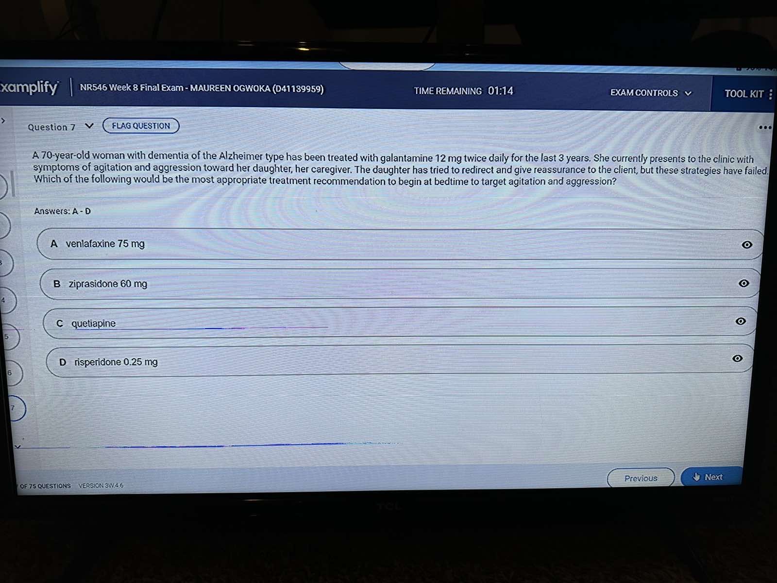 Solved NR546 ﻿Week 8 ﻿Final Exam - ﻿MAUREEN OGWOKA | Chegg.com