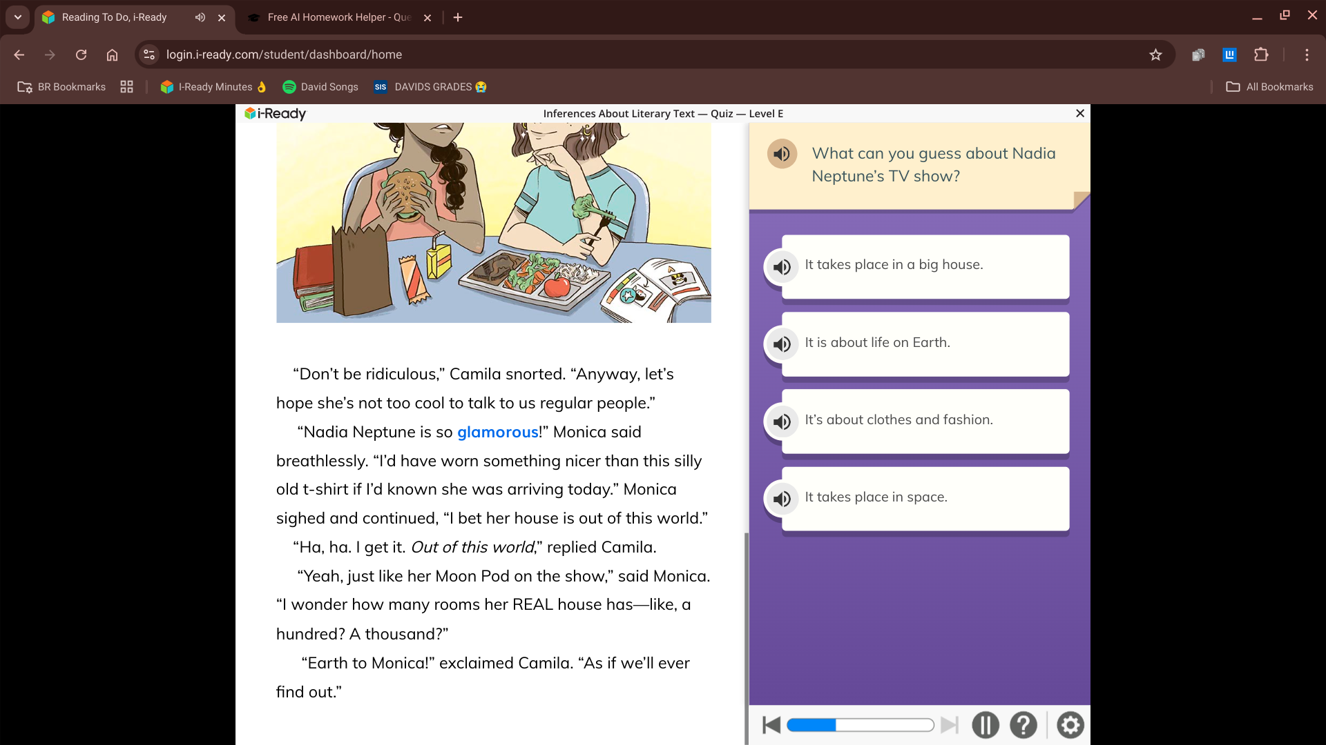 Solved Reading To Do, ﻿i-Ready Free Al Homework Helper - | Chegg.com