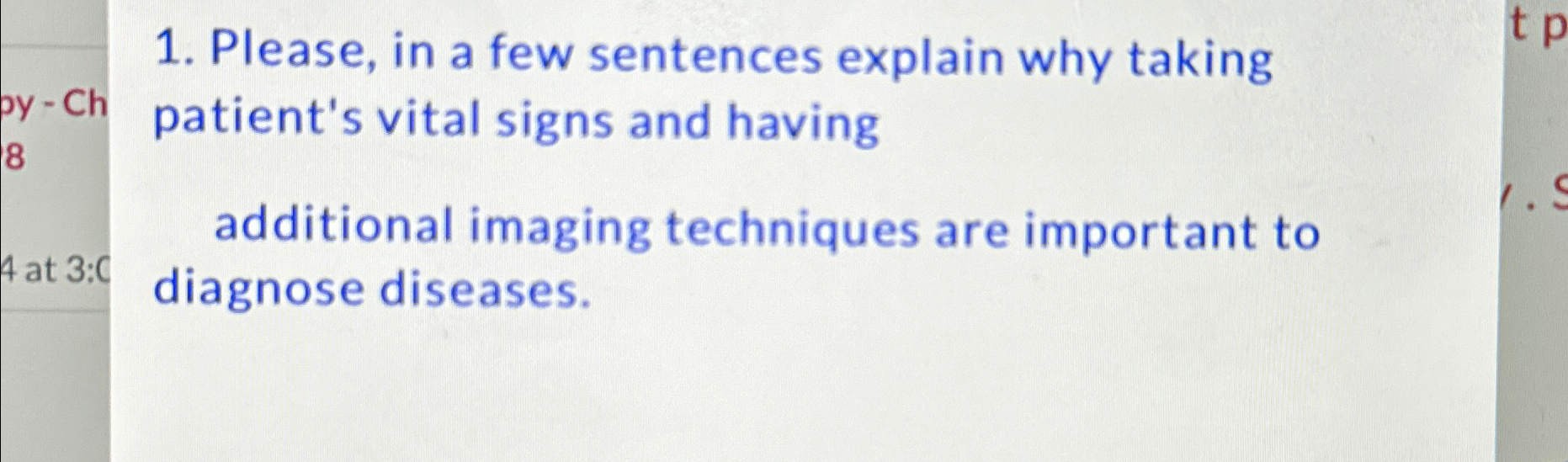 Solved Please, in a few sentences explain why taking | Chegg.com
