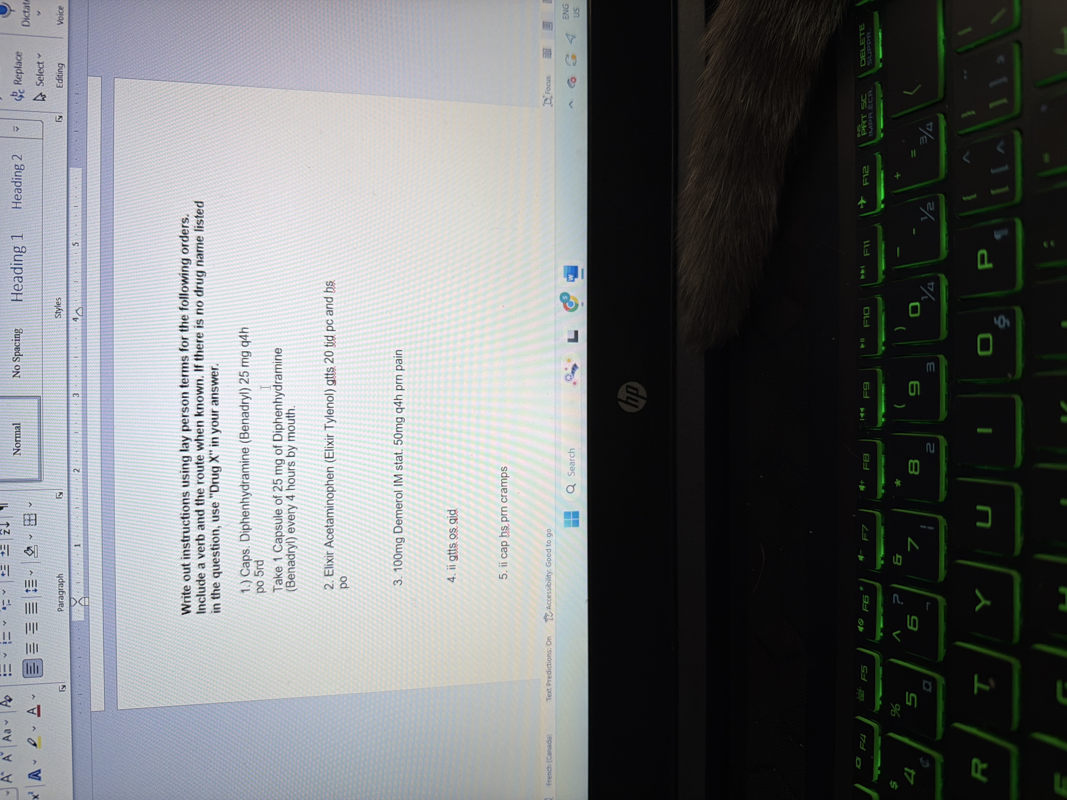 Solved Write out instructions using lay person terms for the | Chegg.com