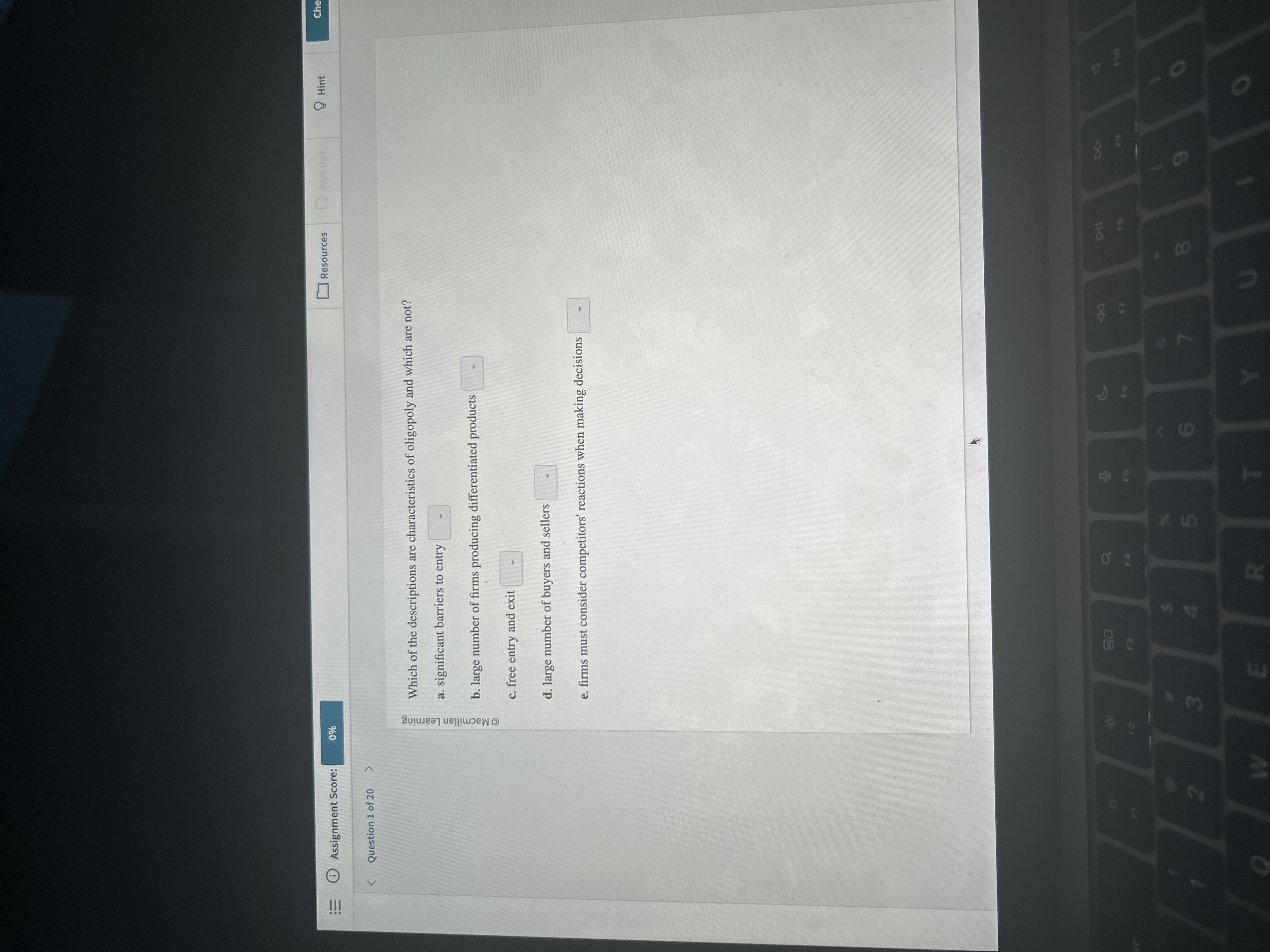 Solved Assignment Score: Resources Exvatio? Hint Che | Chegg.com