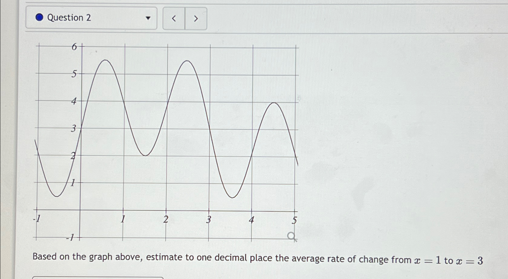 Solved Question 2Based on the graph above, estimate to one | Chegg.com