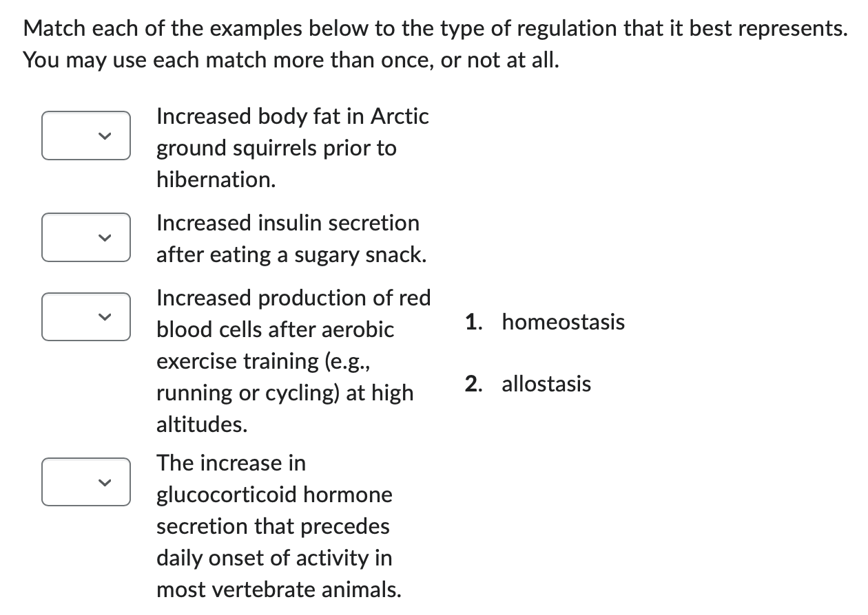 Solved Match each of the examples below to the type of | Chegg.com