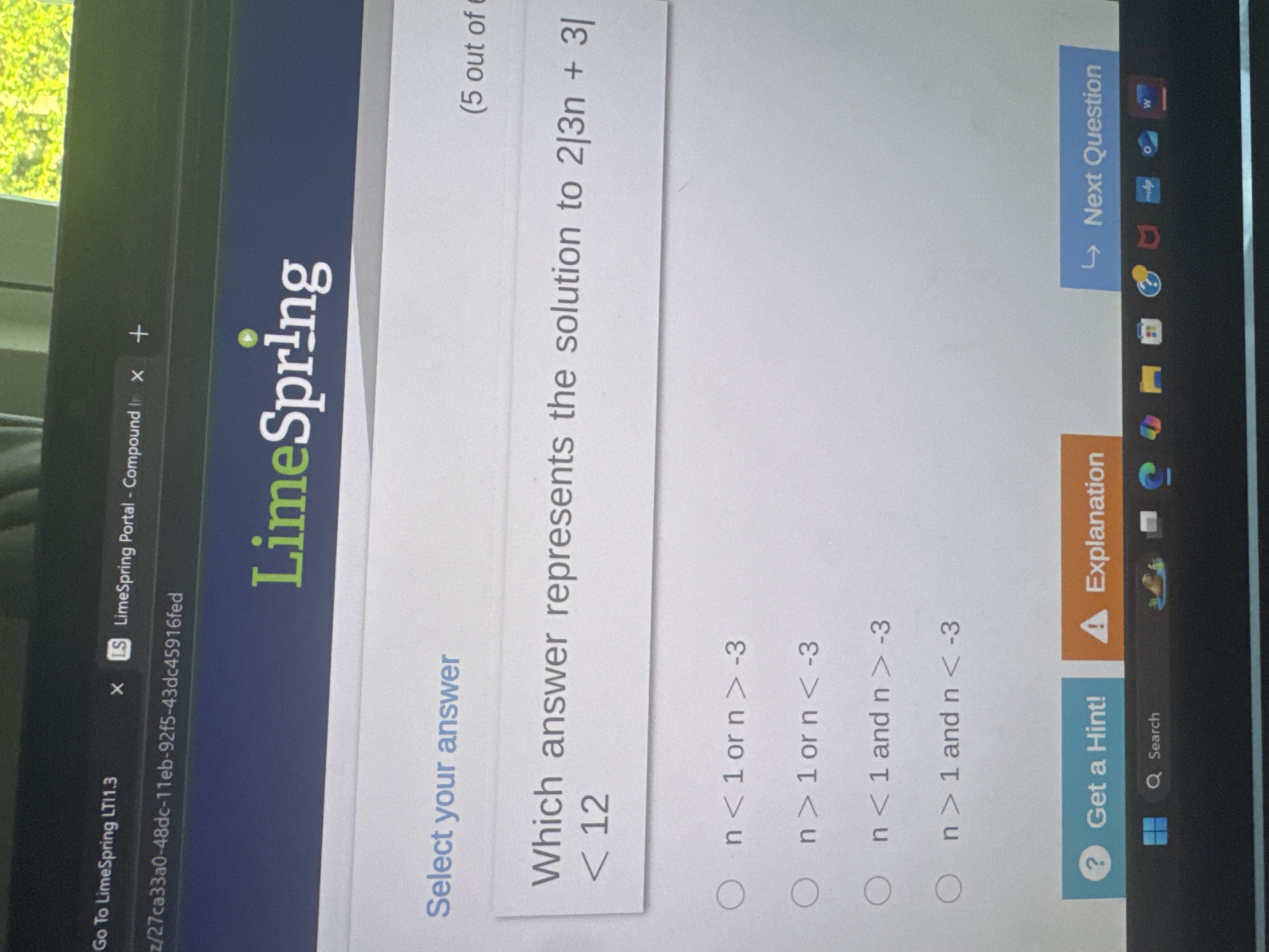 Solved code class="asciimath">2|3n+3|