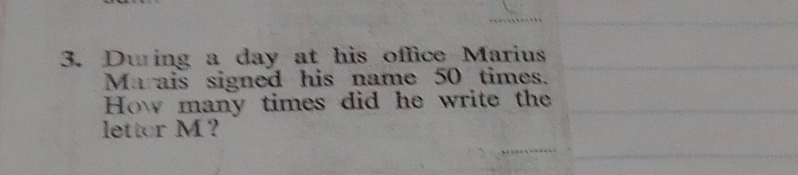 Solved During a day at his office Marius Marais signed his | Chegg.com