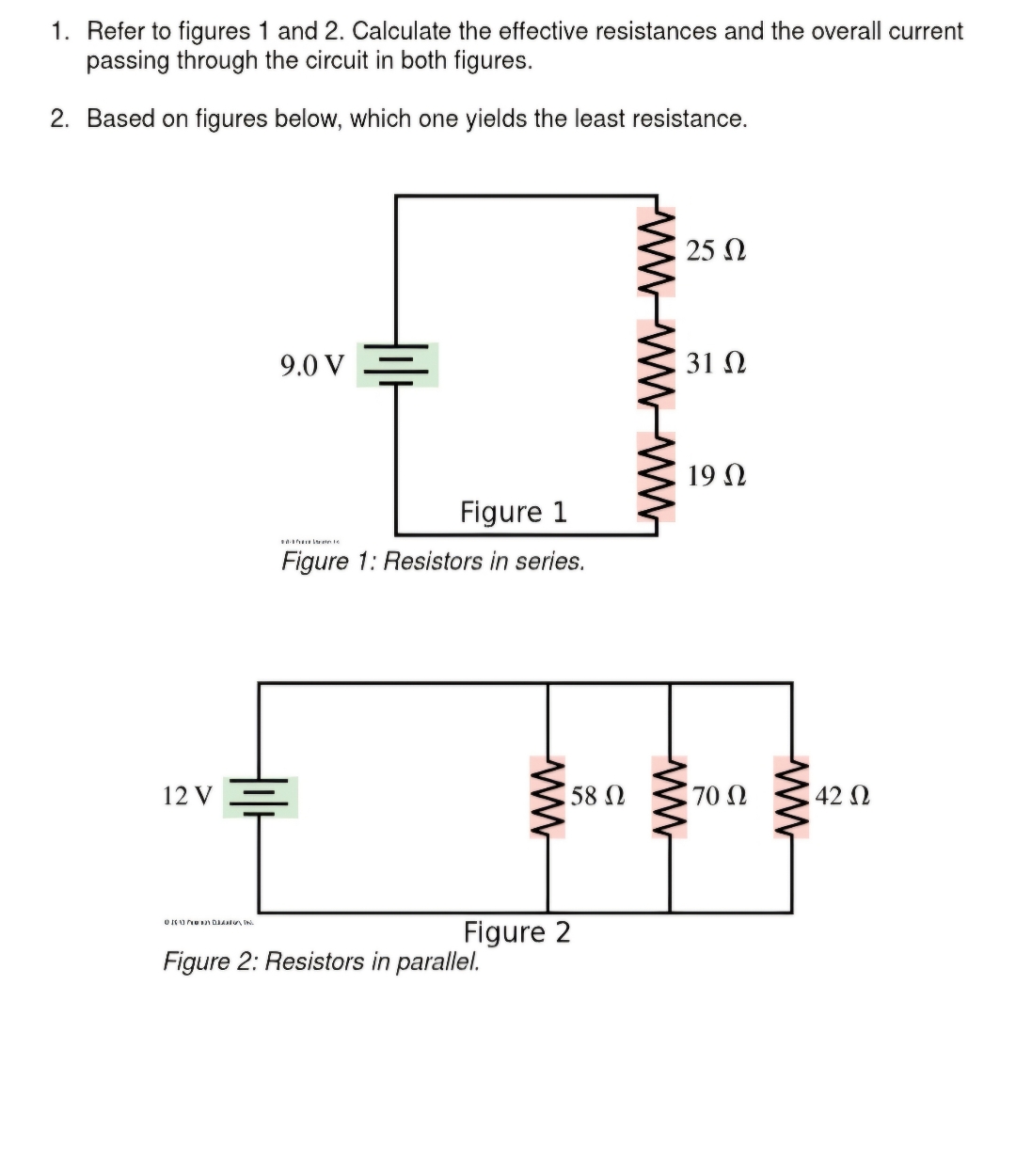 Solved Refer to figures 1 ﻿and 2. ﻿Calculate the effective | Chegg.com