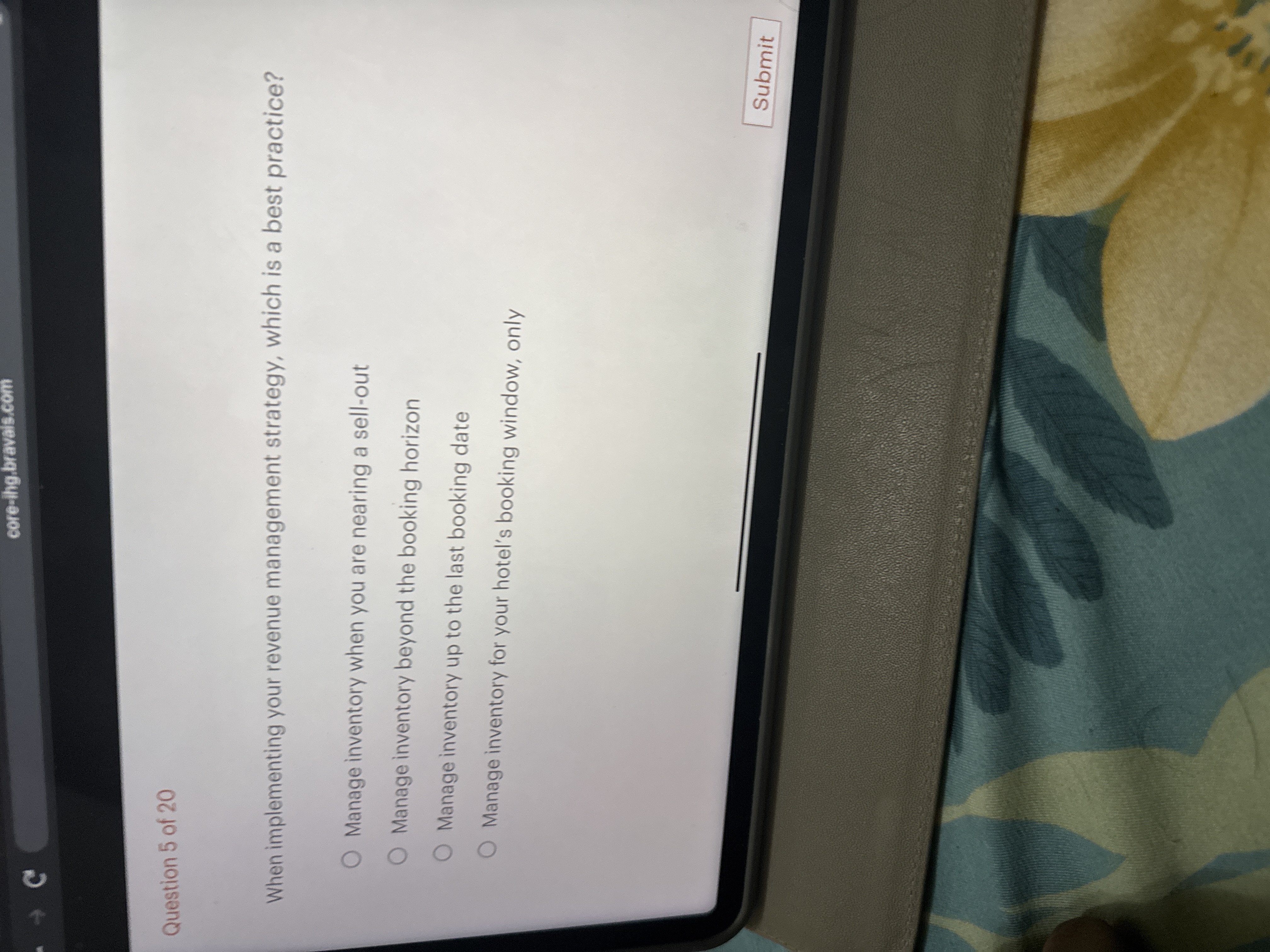 Solved When implementing your revenue management strategy, | Chegg.com