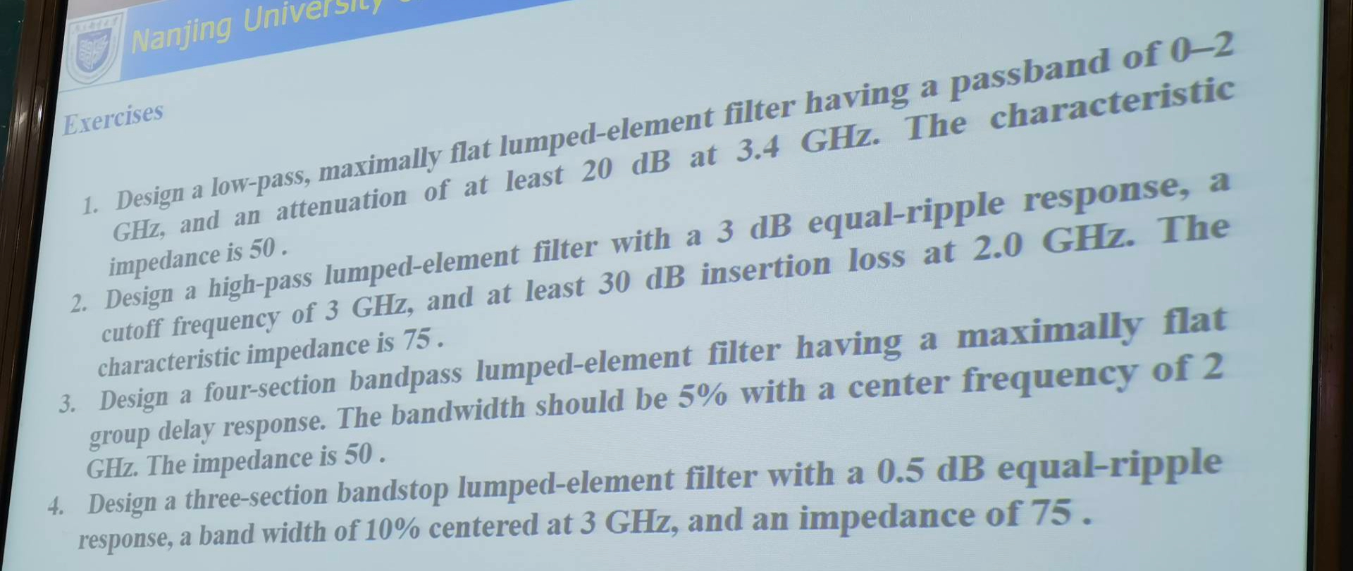 Solved Design a high-pass lumped-element filter with a 3dB | Chegg.com