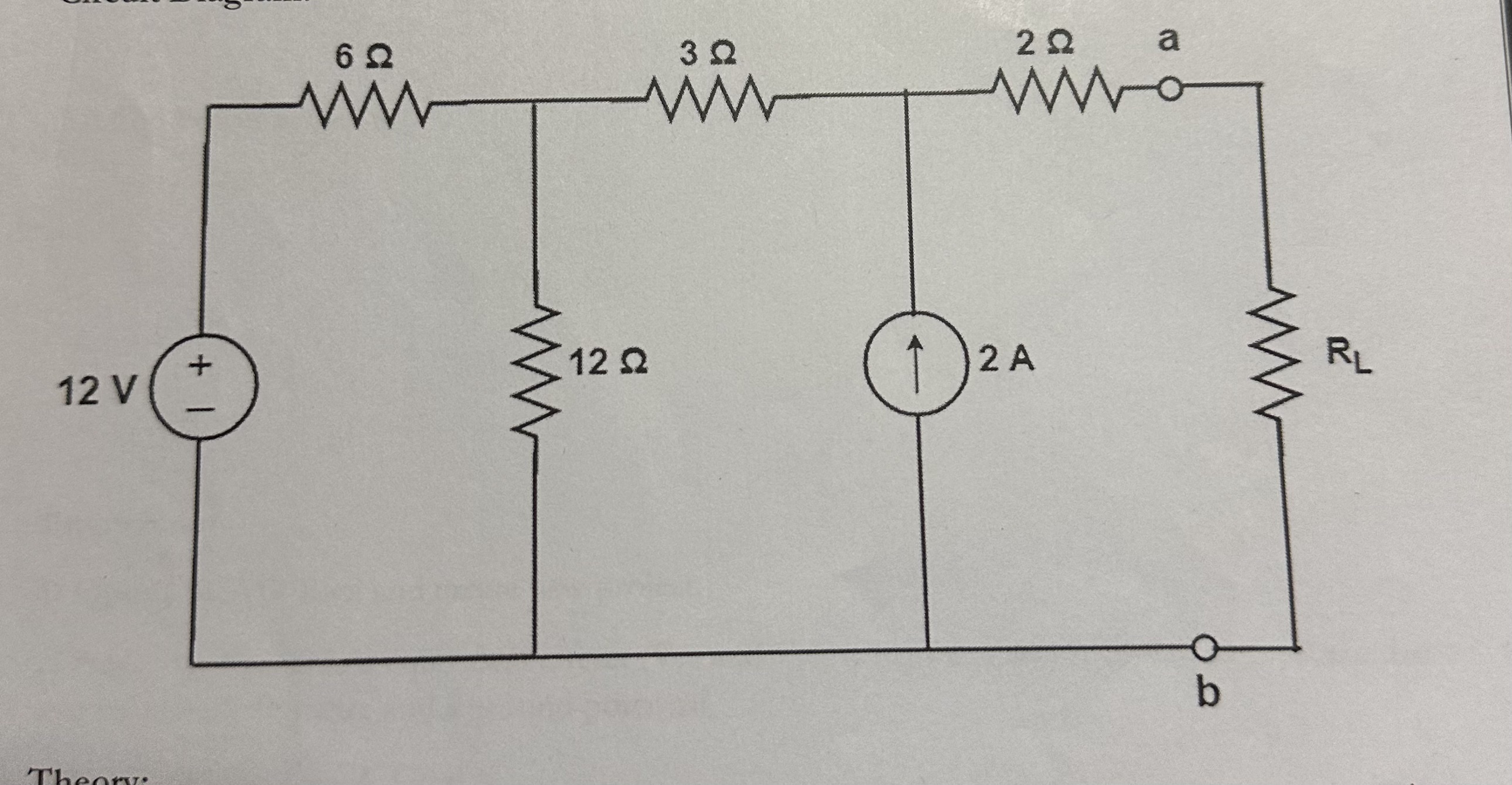 Solved Solve the circuit to ﻿find RL ﻿using thevenin's | Chegg.com