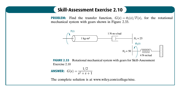 Solved Skill-Assessment Exercise 2.10 ﻿PROBLEM: Find the | Chegg.com