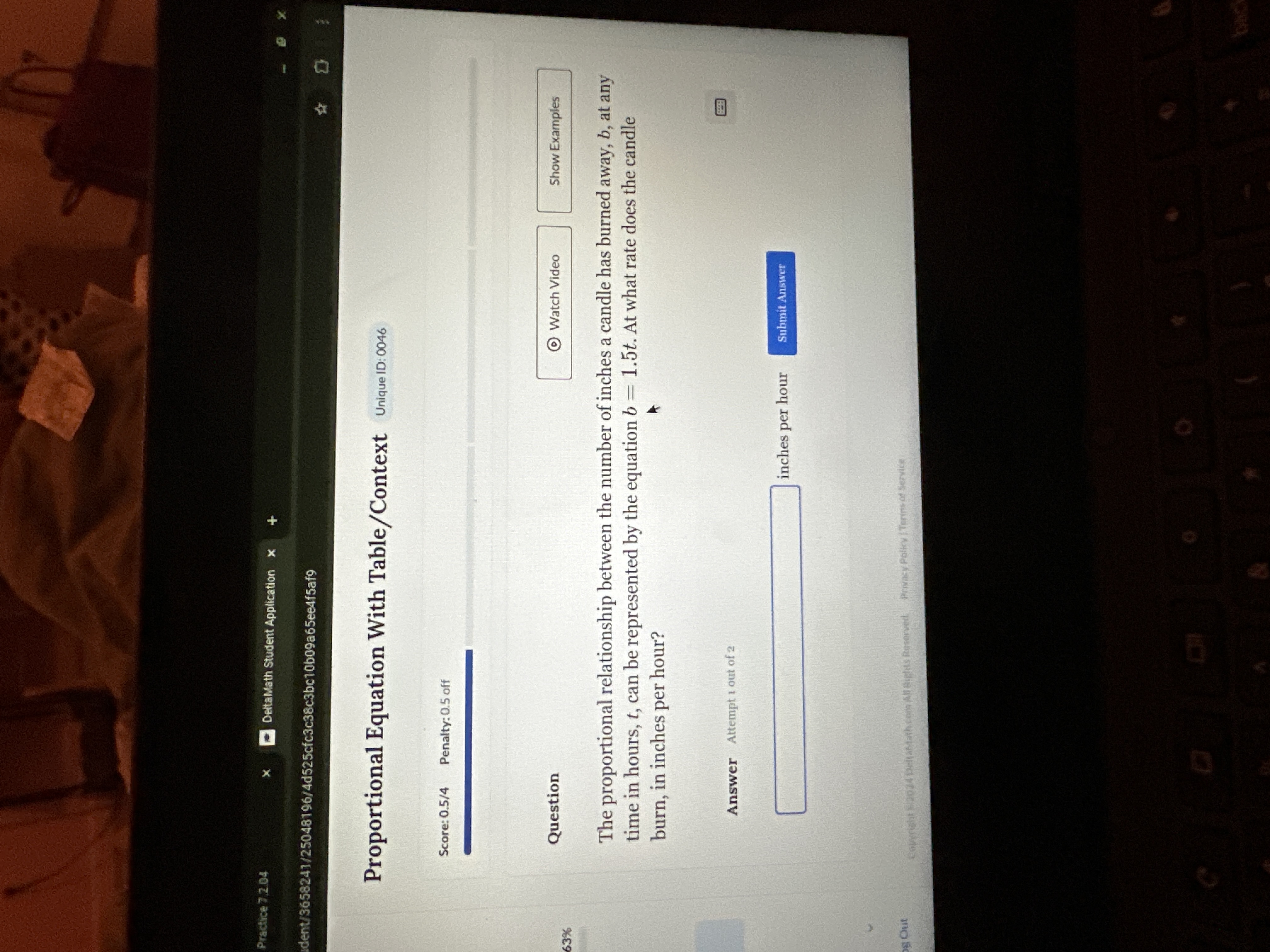 Solved Question The proportional relationship between the | Chegg.com