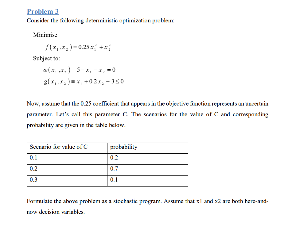 Solved Problem 3Consider the following deterministic | Chegg.com Solved Problem 3Consider the following deterministic | Chegg.com
