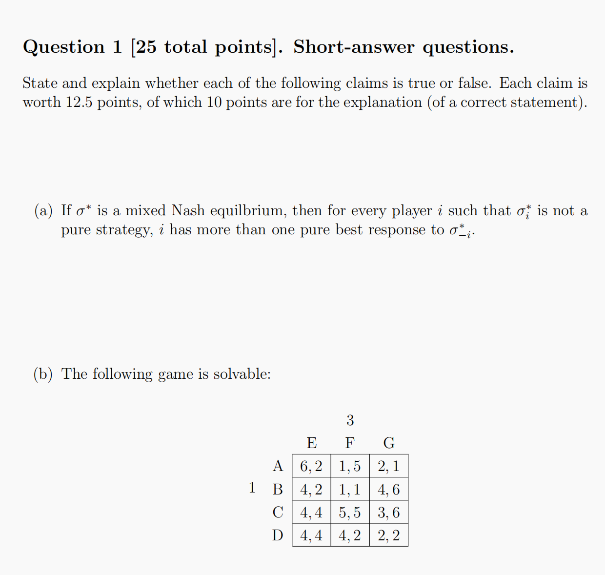 Solved code class="asciimath">Question 1 [25 ﻿total points]. | Chegg.com