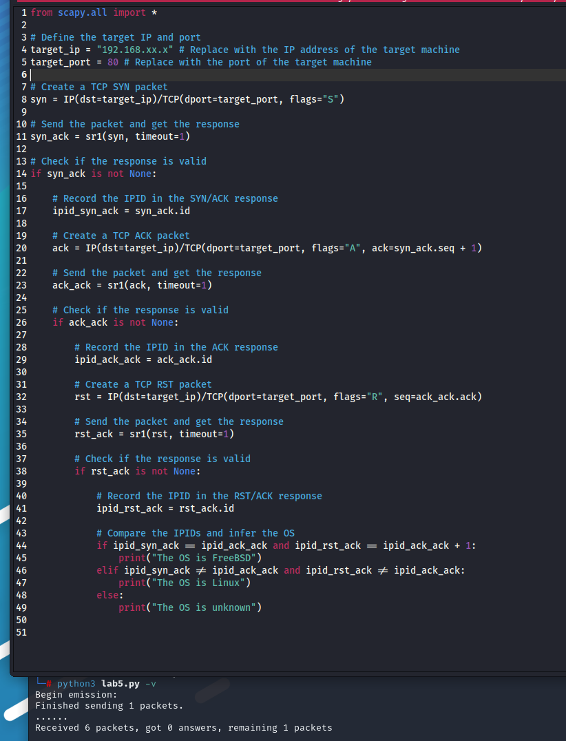 Solved NEED HELP WITH PYTHON trying to find OS of a virtual | Chegg.com