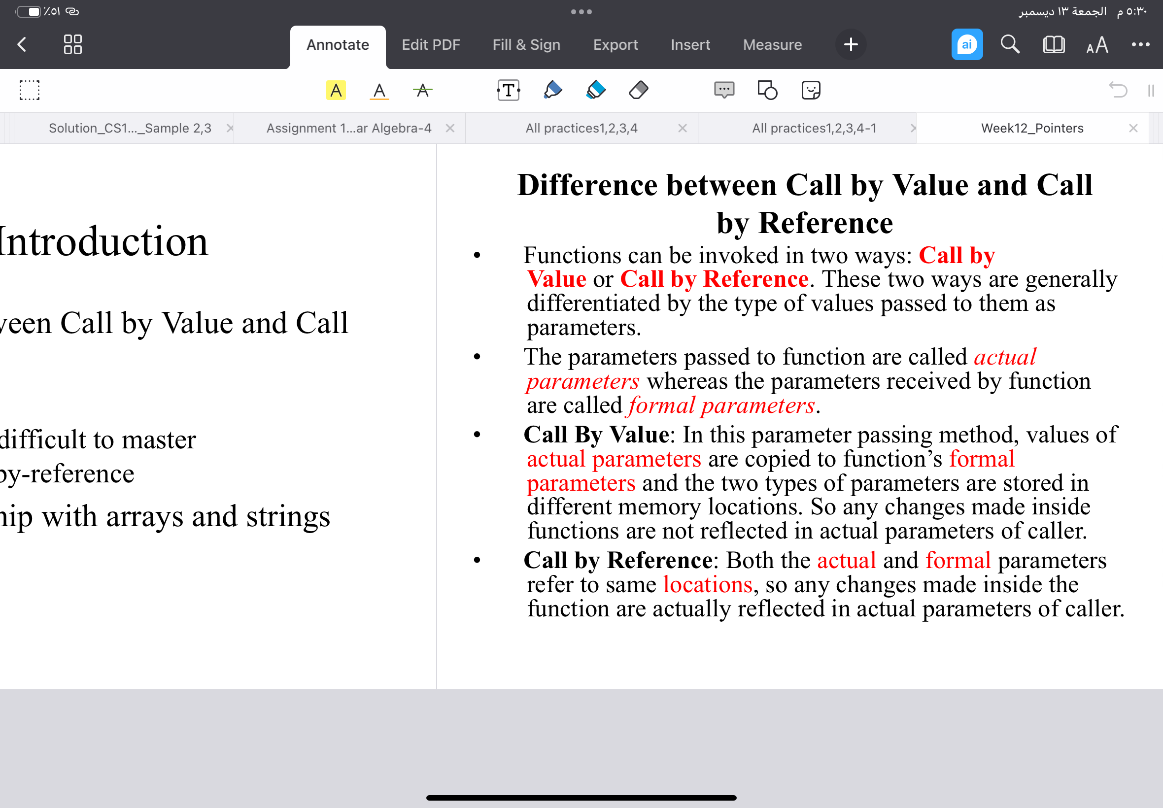 Solved Difference between Call by Value and Call by | Chegg.com