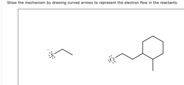 Solved Show the mechanism by drawing curved arrows to | Chegg.com