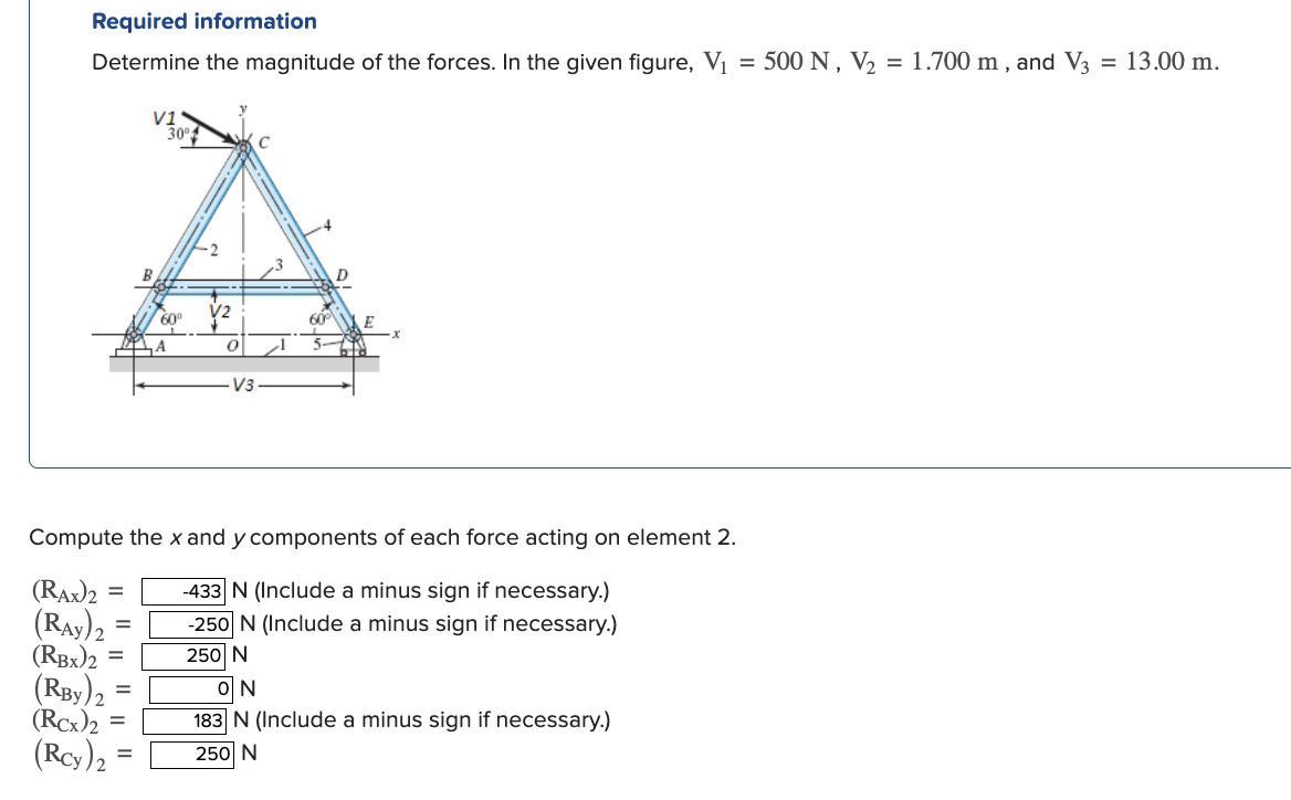 code class="asciimath">Required information Determine | Chegg.com