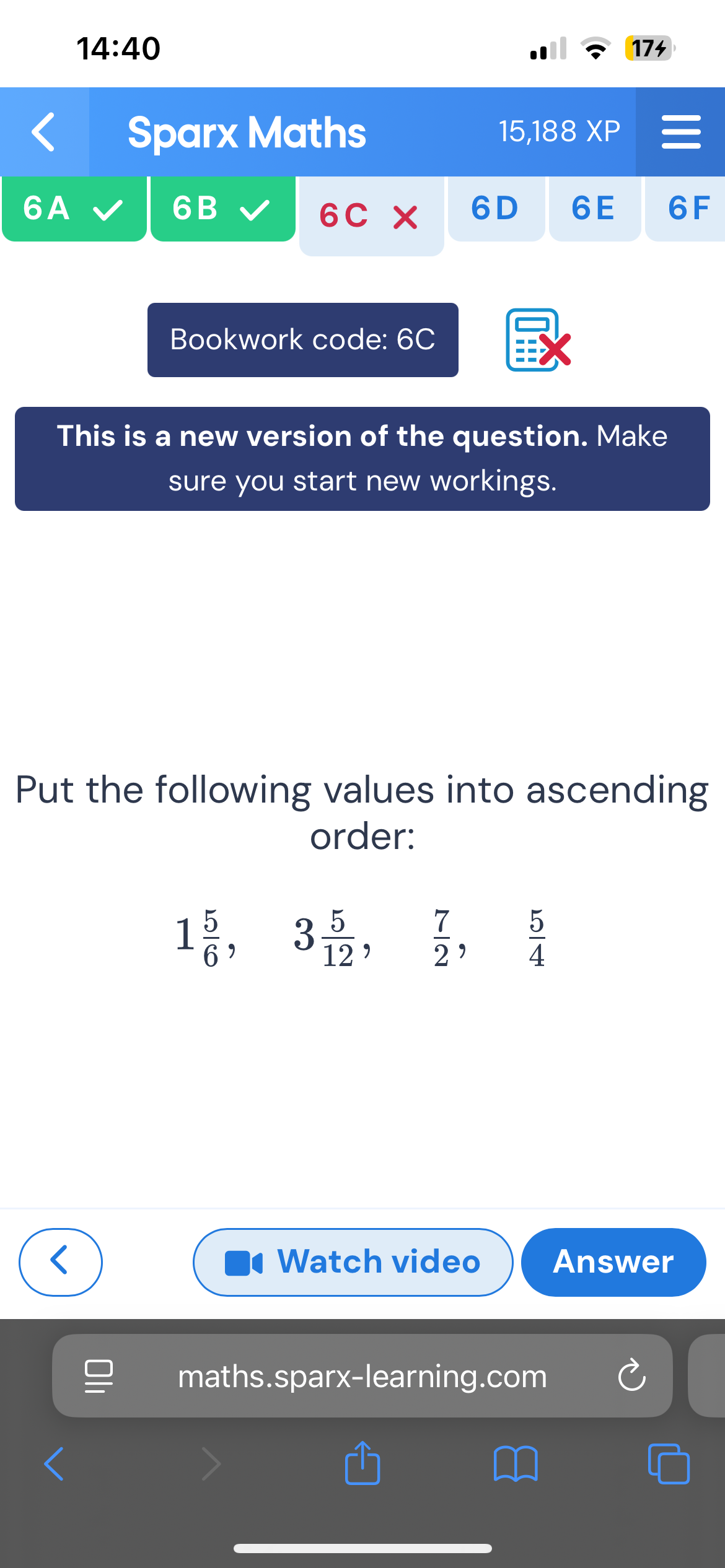 Solved code class="asciimath">sure you start new workings. | Chegg.com