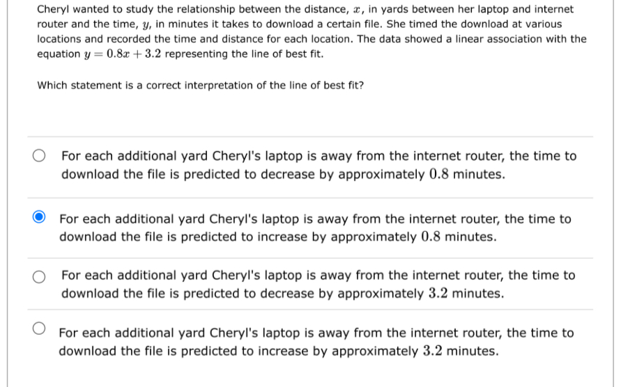 Solved code class="asciimath">Cheryl wanted to study the | Chegg.com