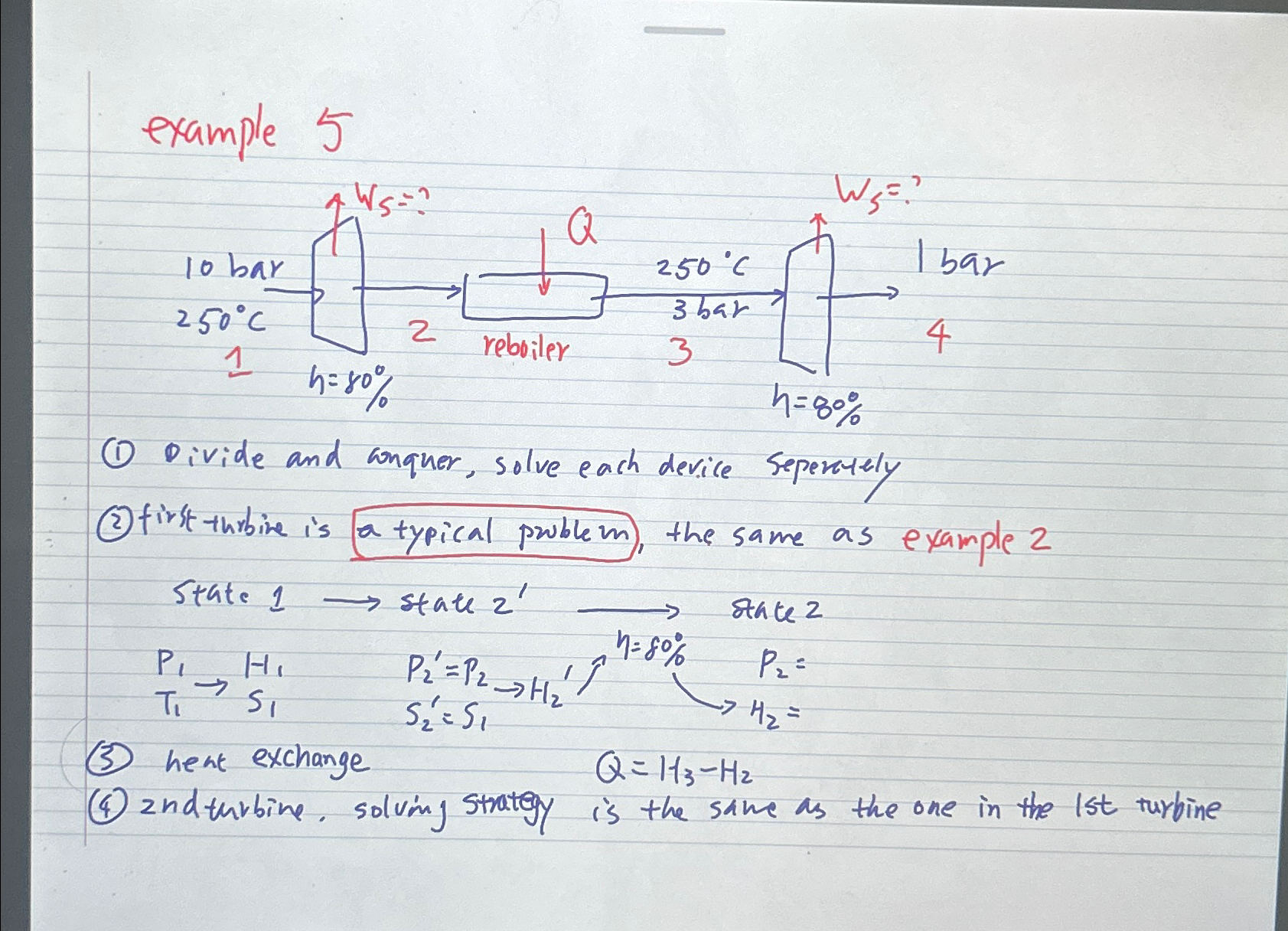 example 5(1) ﻿Divide and conquer, solve each device | Chegg.com