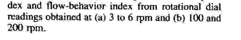 Solved dex and flow-behavior index from rotational dial | Chegg.com