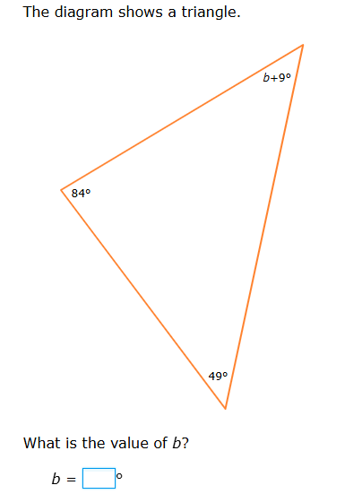 code class="asciimath">The diagram shows a triangle. | Chegg.com