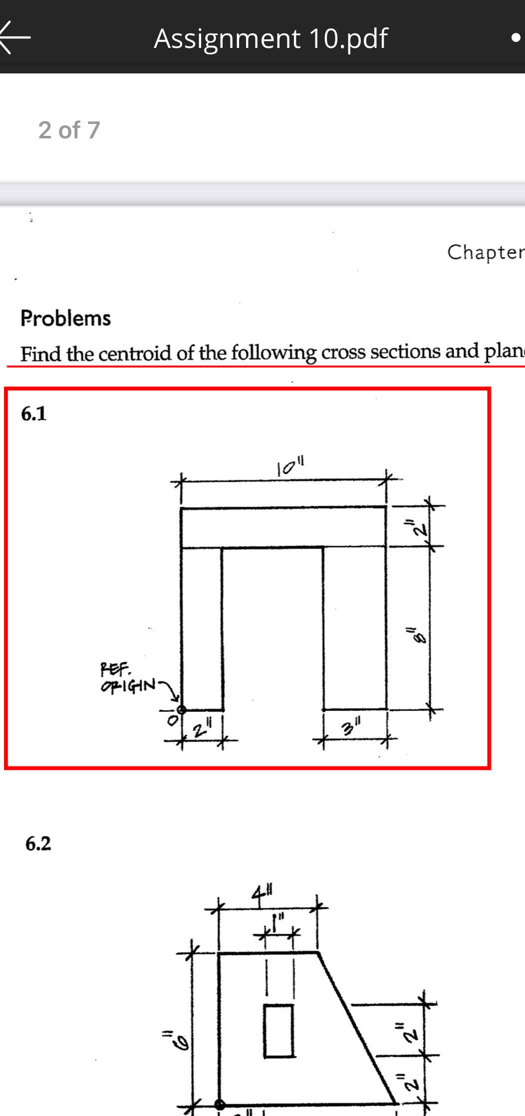 Solved Assignment 10.pdf2 ﻿of 7ChapterProblemsFind the | Chegg.com