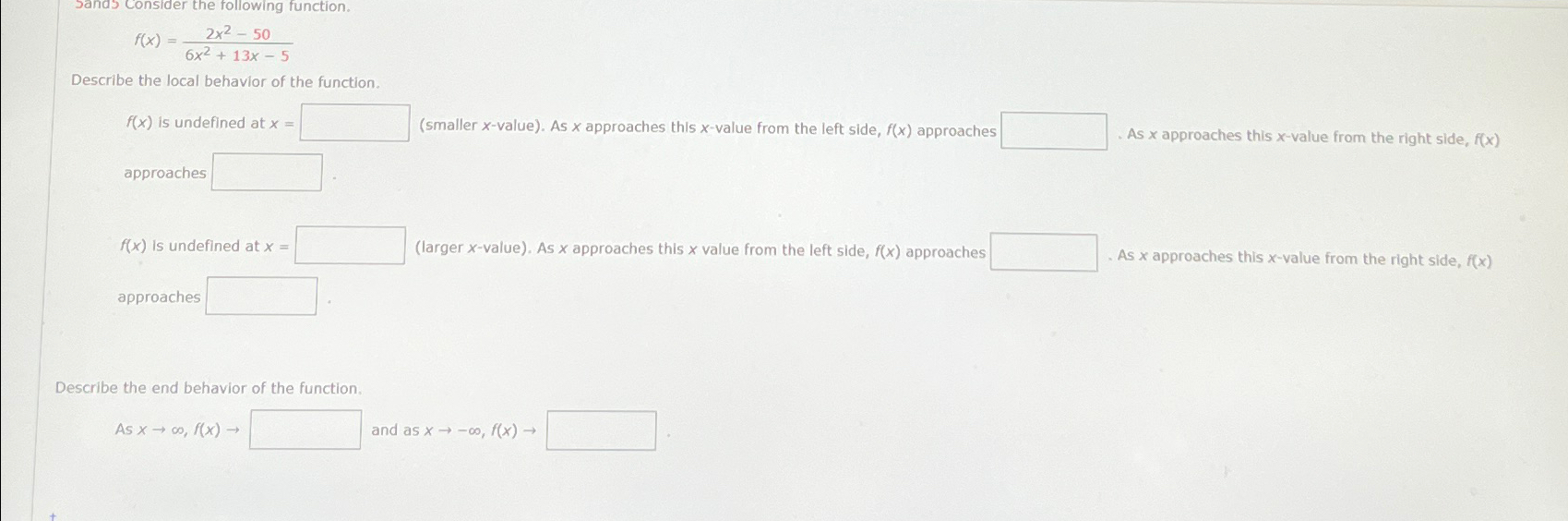 Solved Consider the following | Chegg.com