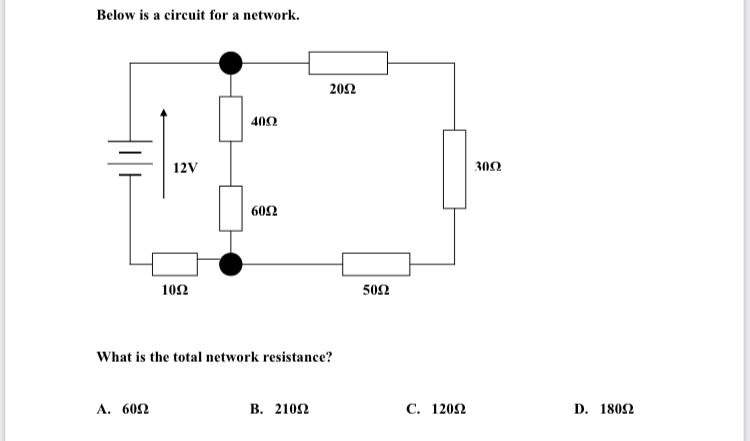 Solved code class="asciimath">Below is a circuit for a | Chegg.com