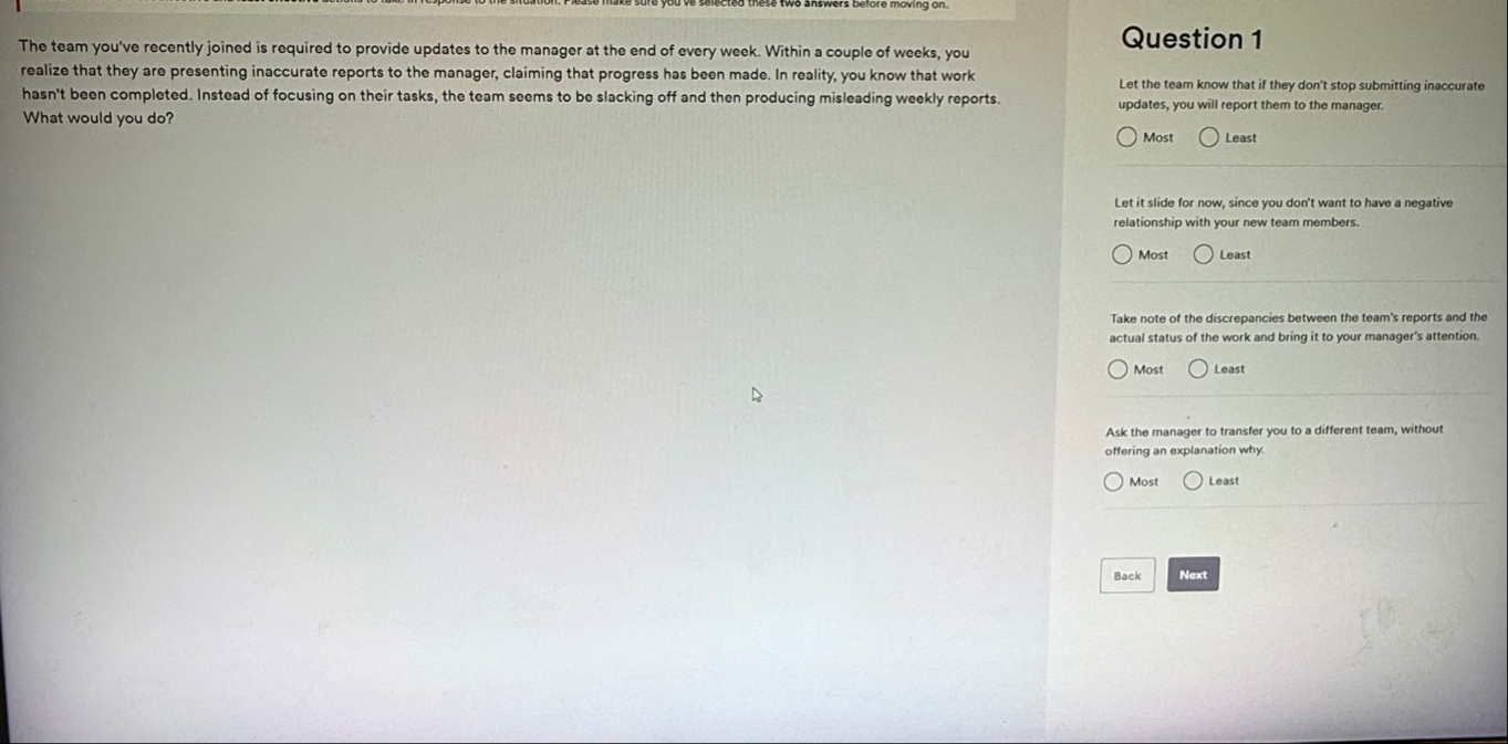 Solved The team you've recently joined is required to | Chegg.com