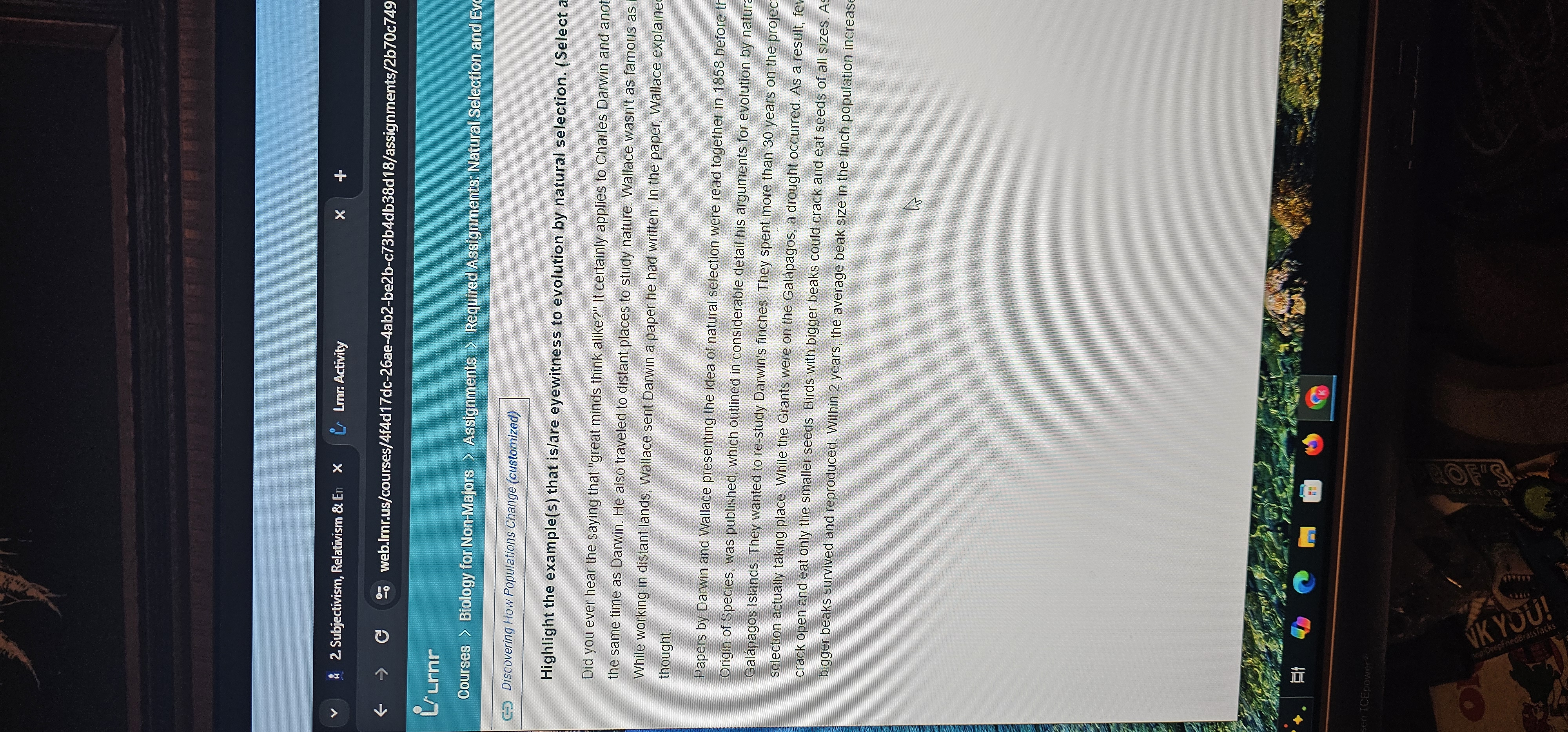 Solved Discovering How Populations Change (customized) | Chegg.com