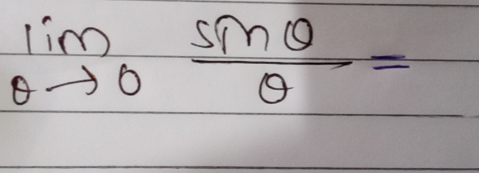 Solved code class="asciimath">\lim_(\theta ->0)(sin\theta | Chegg.com